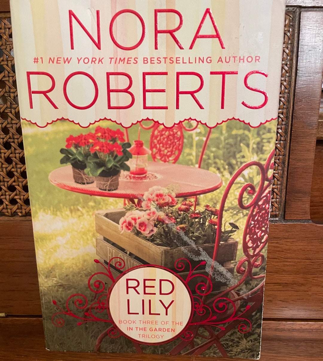 Red Lily by Nora Roberts - Etsy
