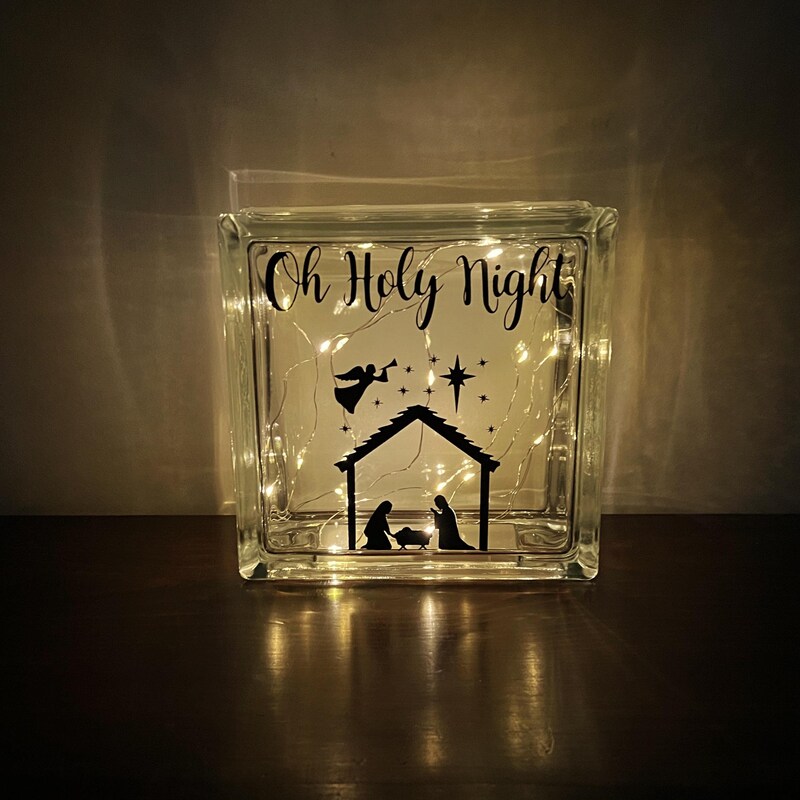 Glass Block Lights - Etsy