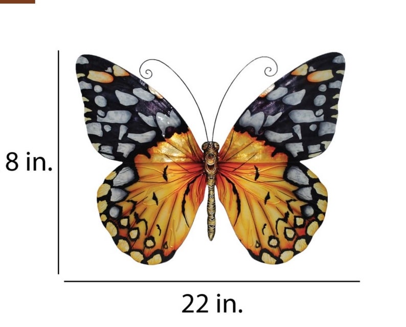 Beautiful Extra Large Monarch Butterfly - Etsy