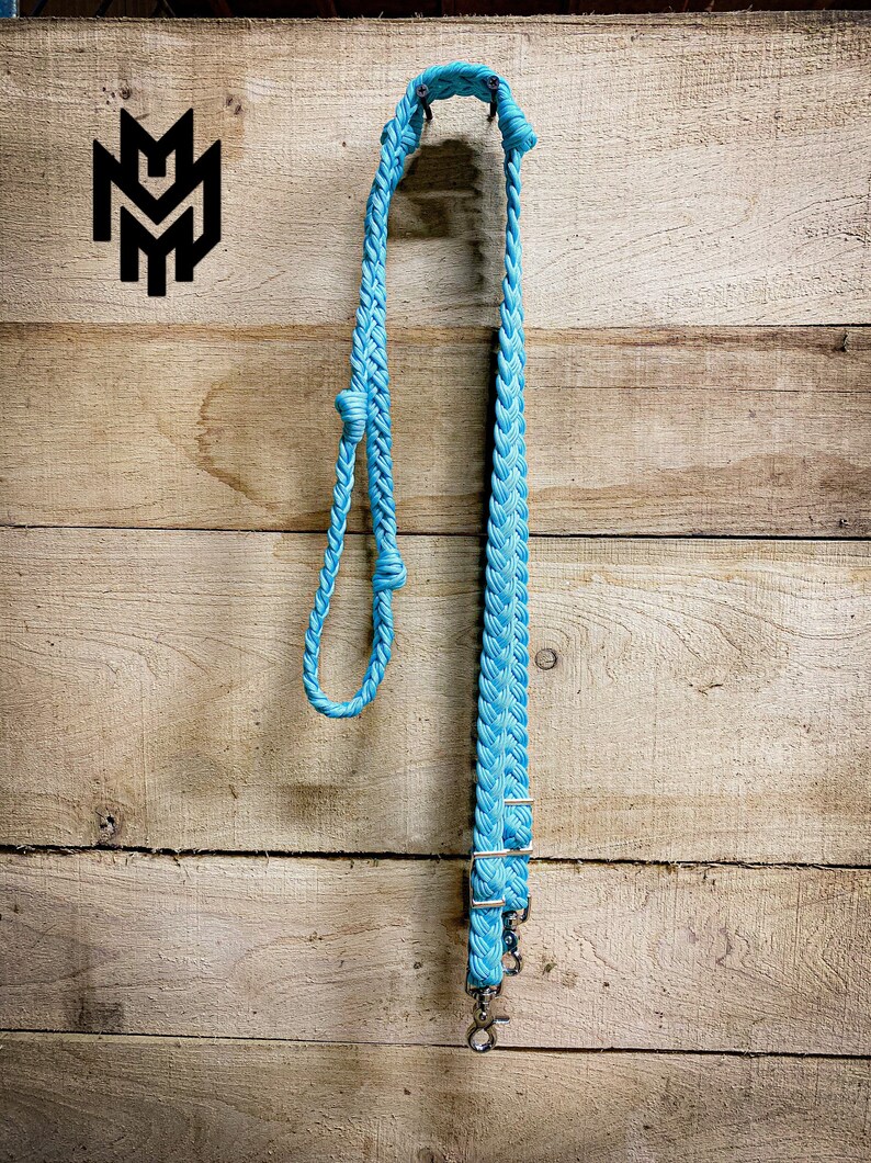 Custom Barrel Racing Reins/ Adjustable Reins/ Made To Order | Etsy