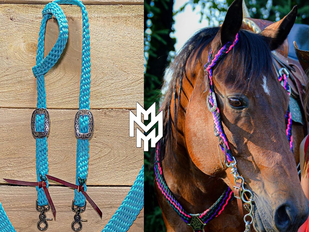 Custom One Ear Horse Headstalls/ Horse Bridle / Made to Order - Etsy