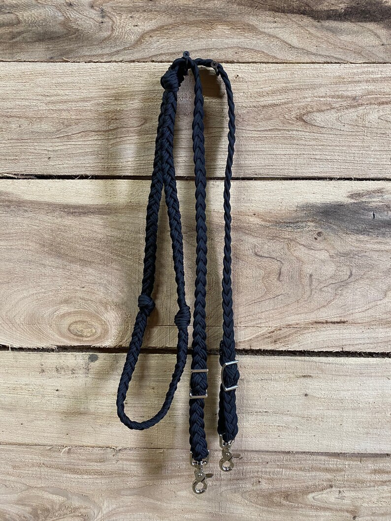 Custom Barrel Racing Reins/ Adjustable Reins/ Made To Order | Etsy