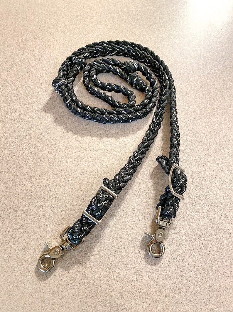 Custom Barrel Racing Reins/ Adjustable Reins/ Made To Order | Etsy