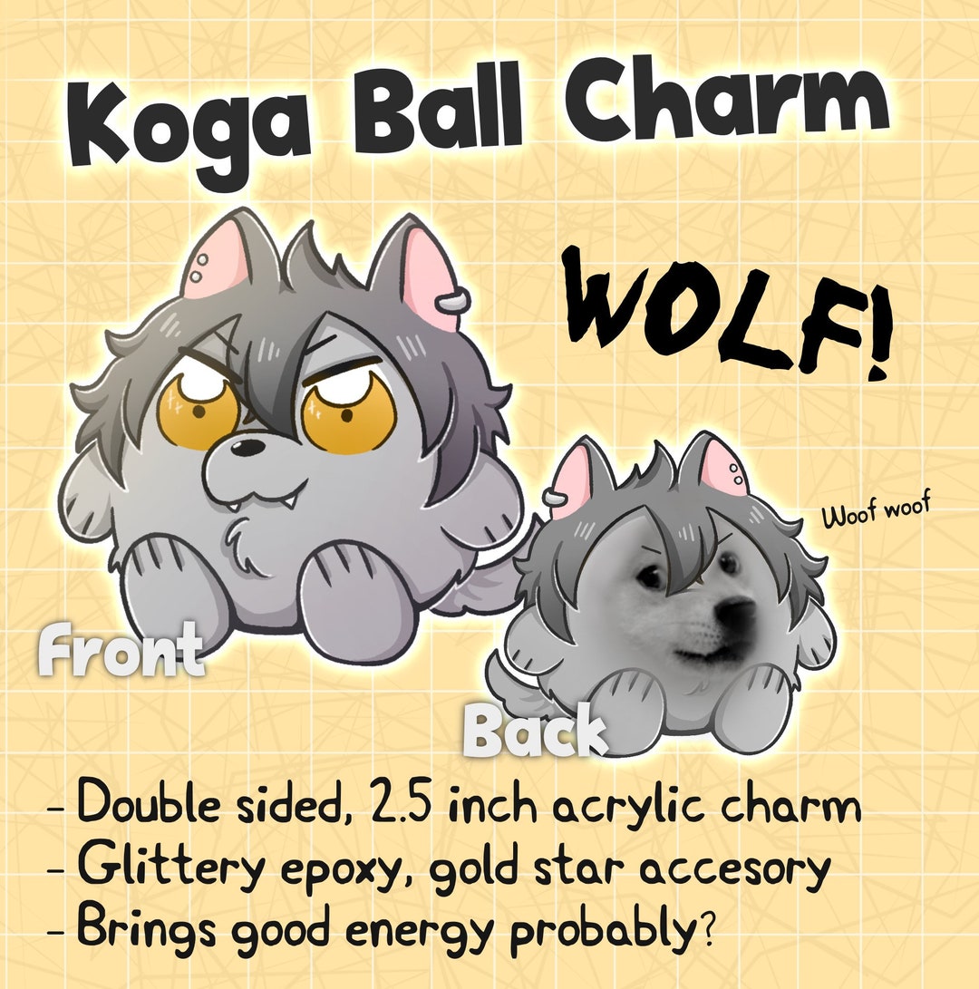 ENSTARS Koga Ball Charm 2.5" - Etsy