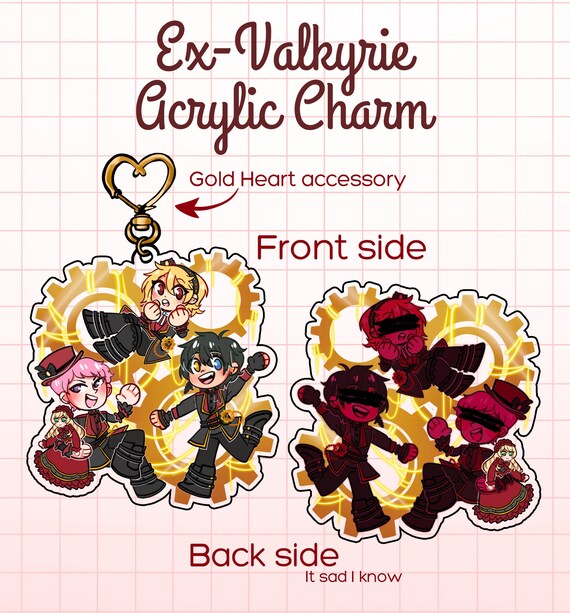 ENSTARS Ex-valkyrie 3 Charm | Etsy