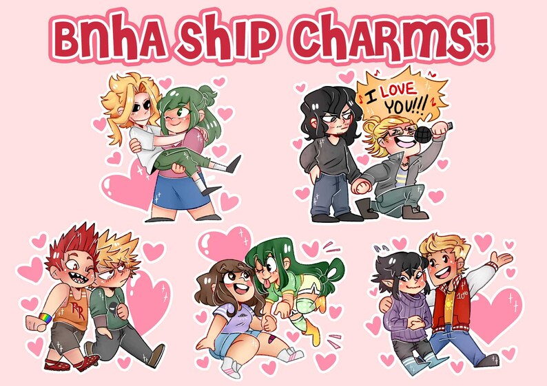 BNHA Pairing 2 Charms SALE - Etsy Australia