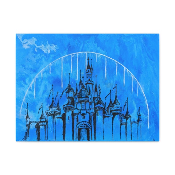 Simple Disney Castle Drawing