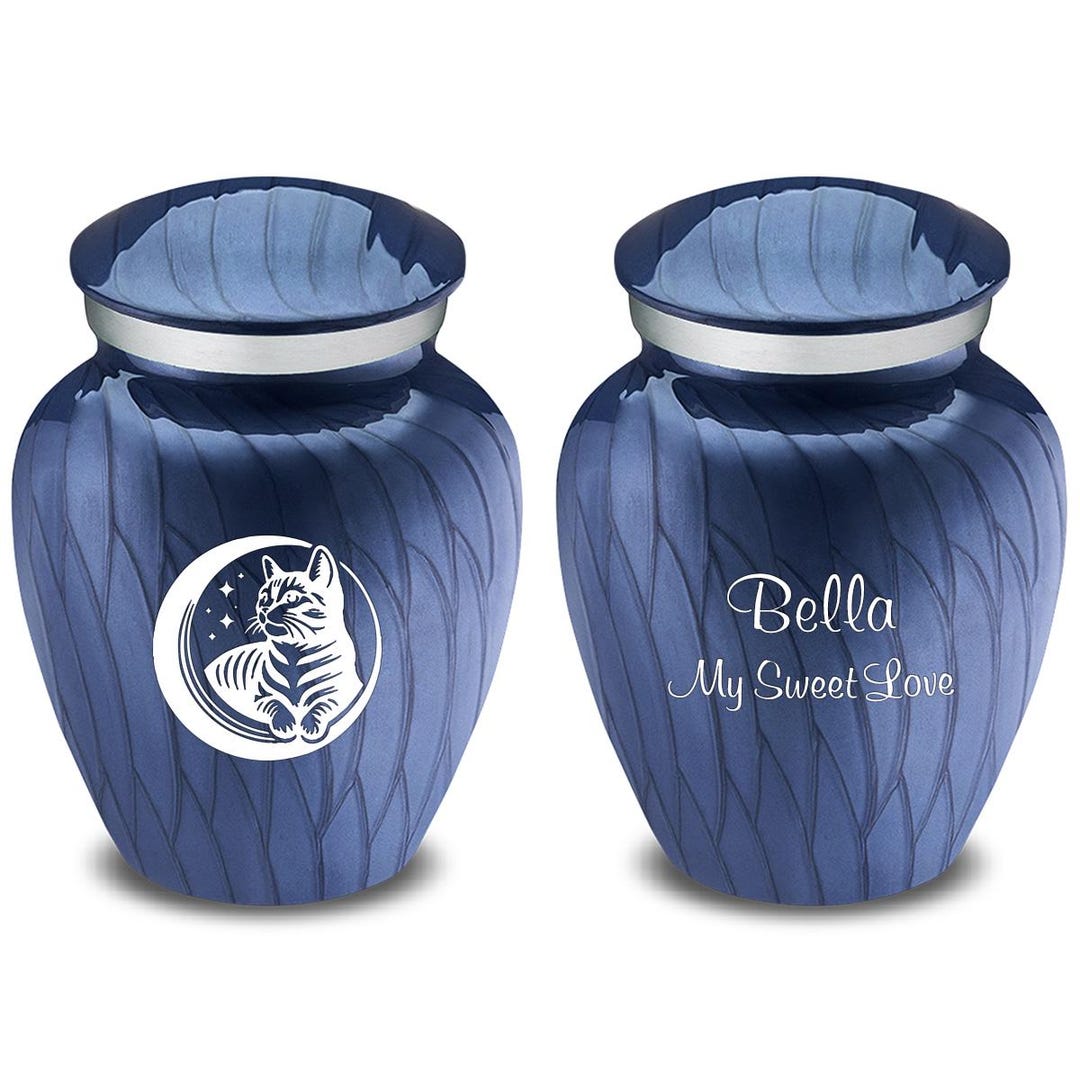 Keepsake Embrace Double Sided Cute Cat Cremation Urn - Etsy