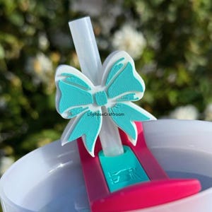 Bow Straw Topper STL File, 3D Print Straw Topper Digital Download - Etsy