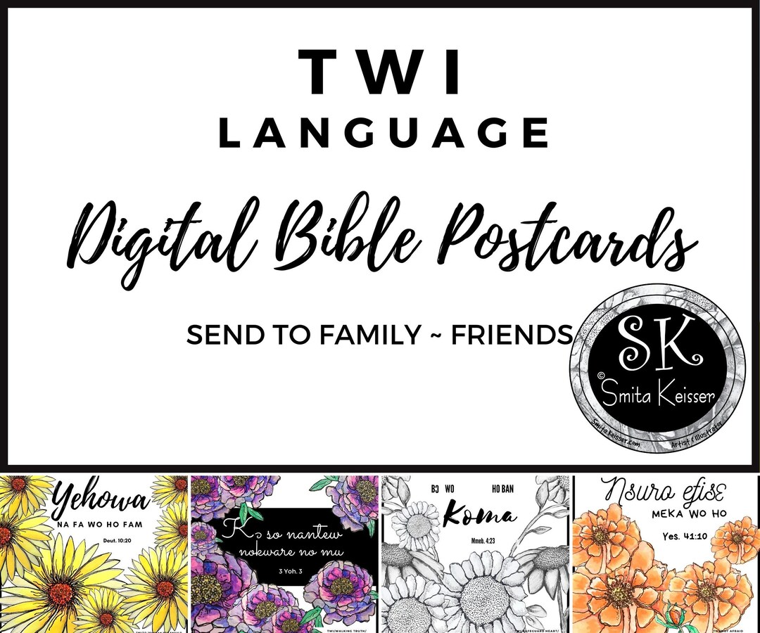 E-card, E-postcard, TWI Language, Virtual Cards, Bible Digital Card ...
