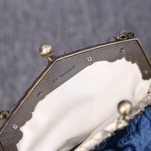 Chatelaine Purse Victorian Crossbody Evening Bag Carpet Bag Vintage ...