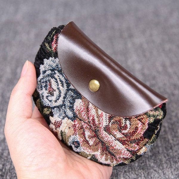 Floral Coin Purse - Etsy