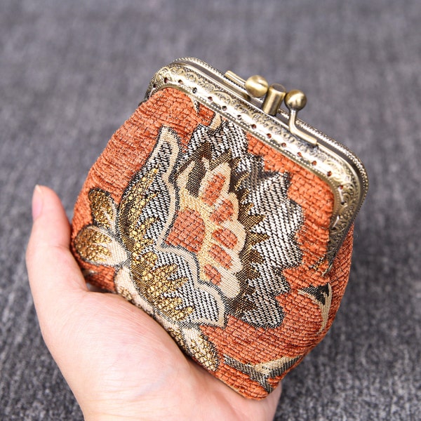 Double Coin Purse - Etsy