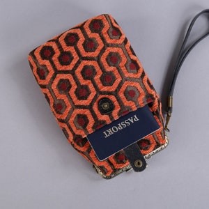 Carpet Phone Case the Shining Overlook Hotel Passport Holder Handsewn ...