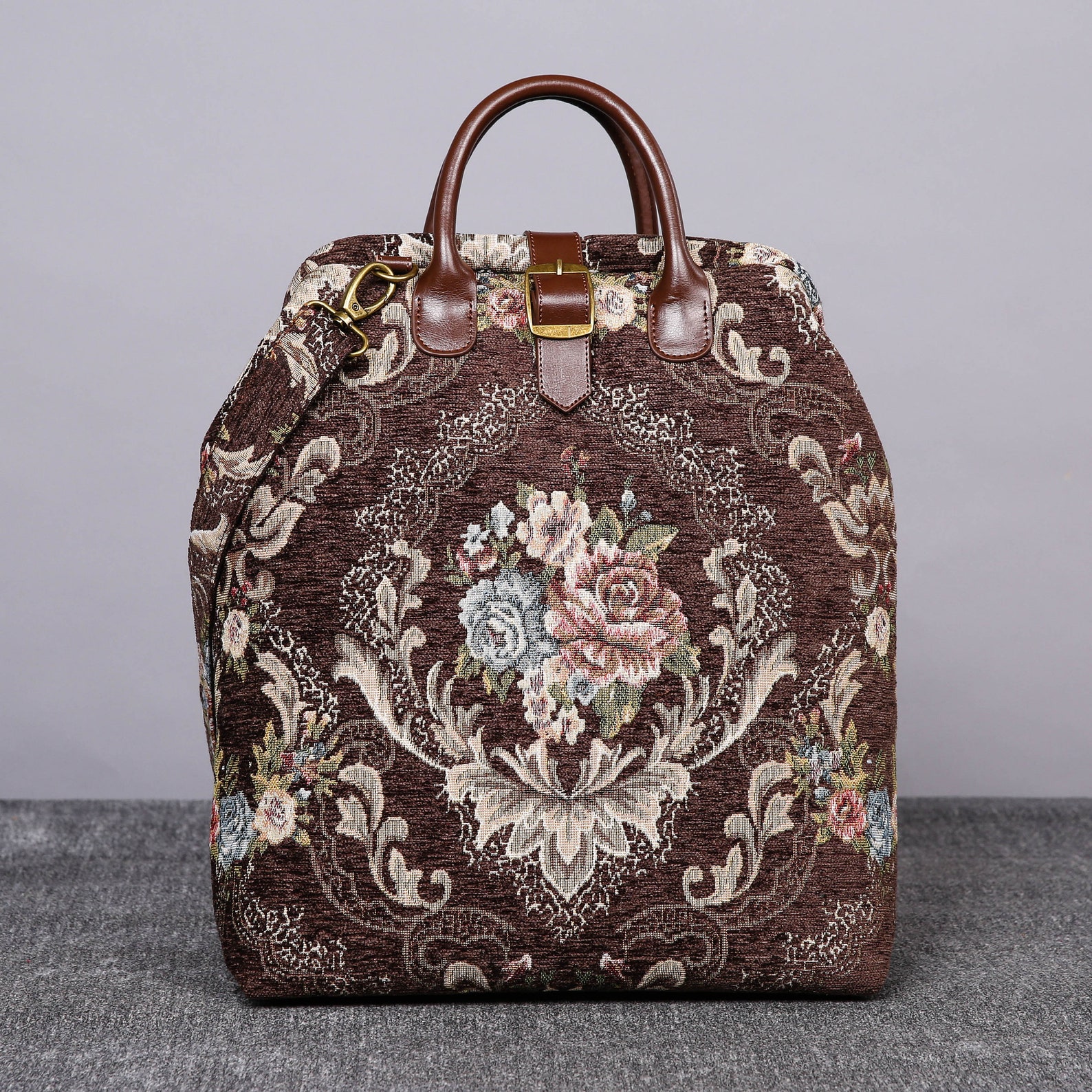 Multi-functional Carpet Laptop Backpack Victorian Shoulder Bag | Etsy