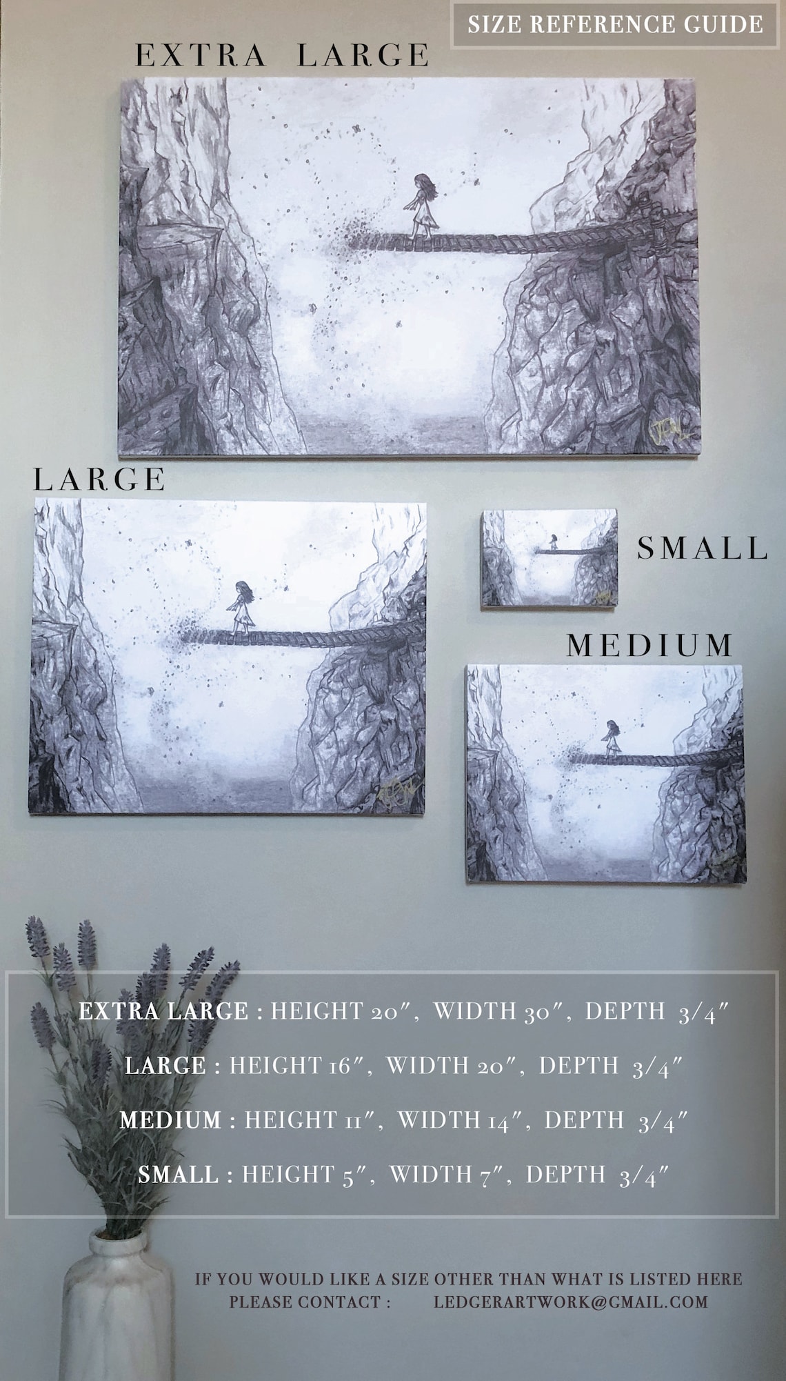 TREASURE Large 16x20 Canvas Art Print sketch by | Etsy