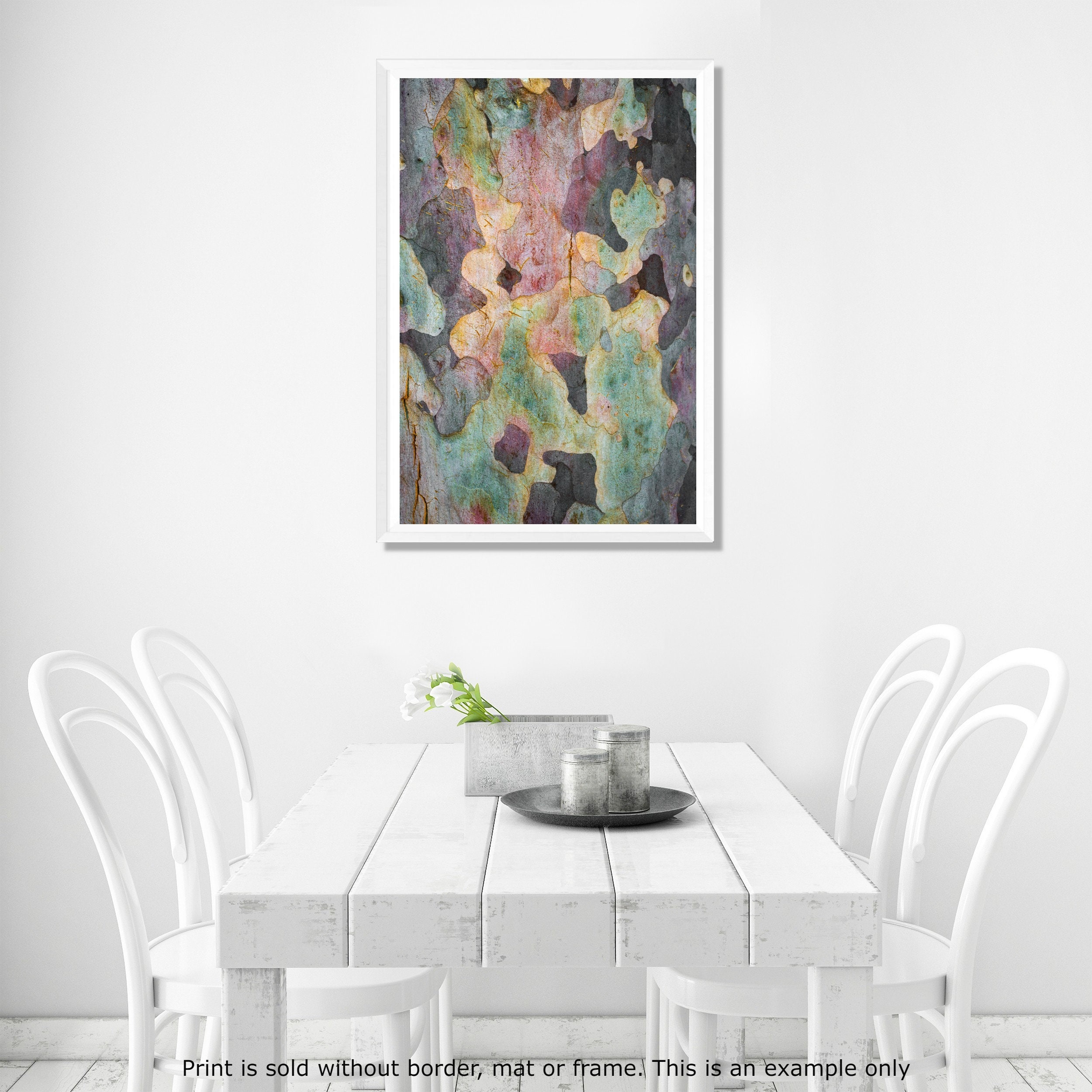 Eucalypt Gum Tree Bark Photography Print, Abstract Nature Wall Art ...