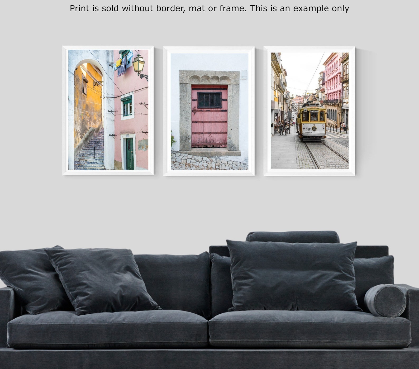 Set of 3 Portugal Prints, Gallery Wall Art, European Photography - Etsy ...