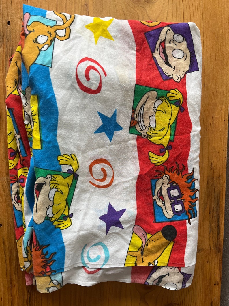 Vintage Rugrats Top Sheet EUC - Etsy