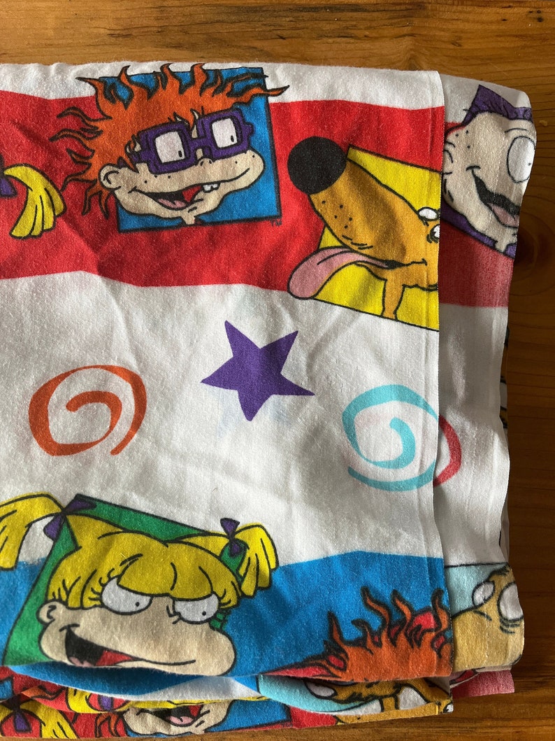 Vintage Rugrats Top Sheet EUC - Etsy