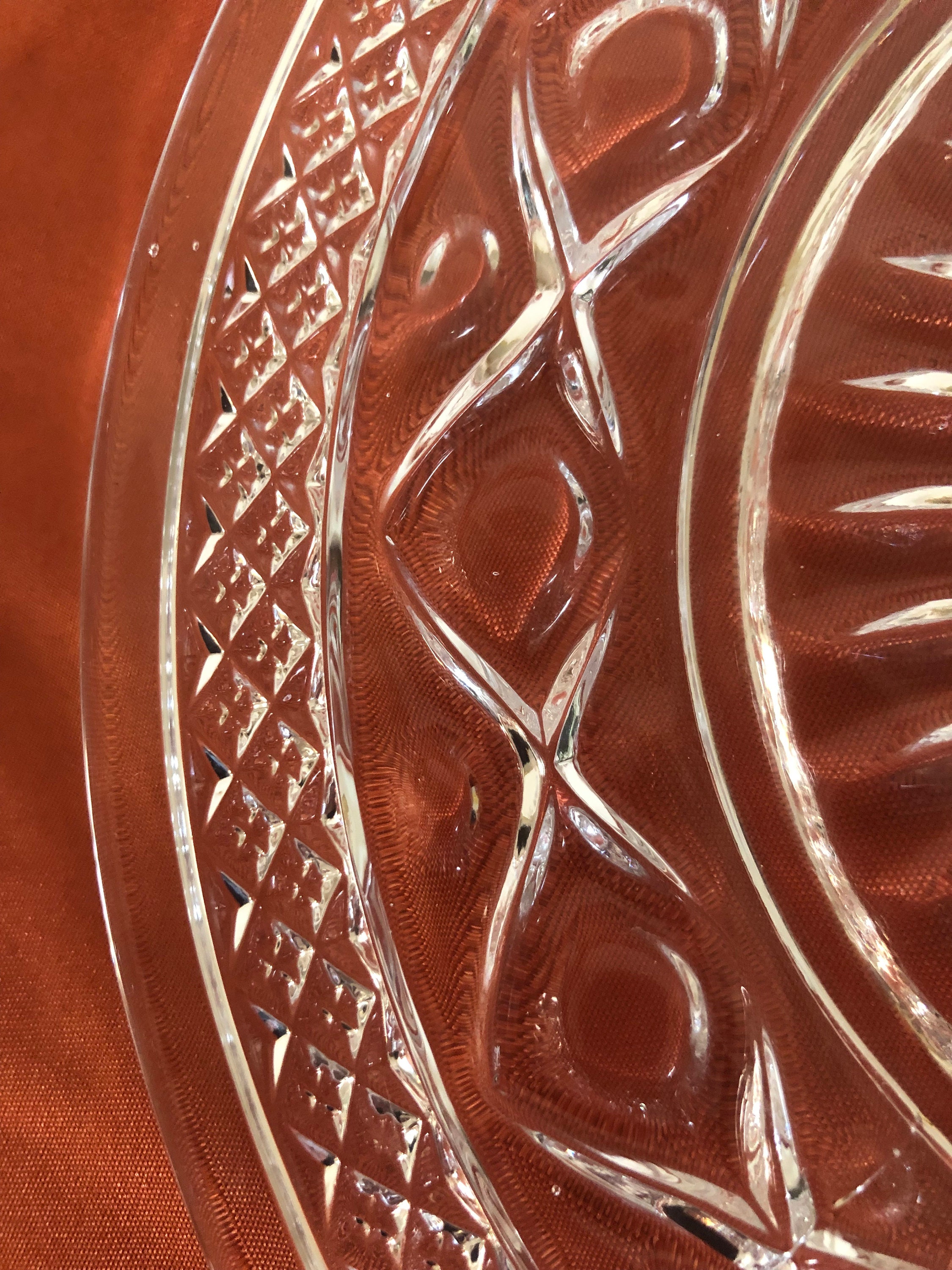 Imperial Glass Co. Cape Cod Pattern Salad Plate also as - Etsy