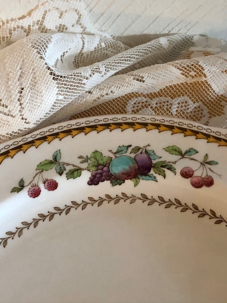 Spode - Copeland China, (copeland Spode) Rockingham Pattern Round ...