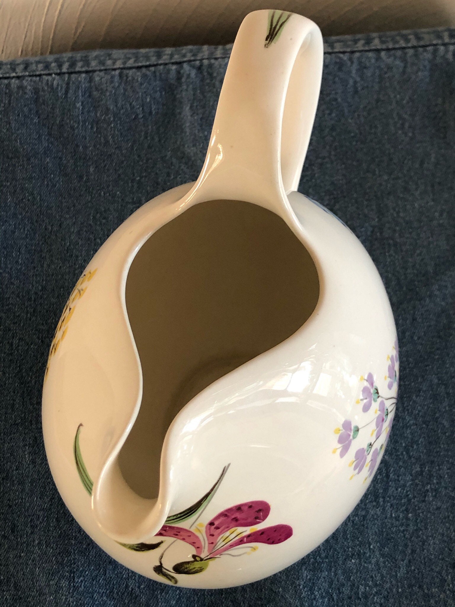 Hallcraft by Eva Zeisel hall China Co Bouquet Pattern Pitcher Dating ...