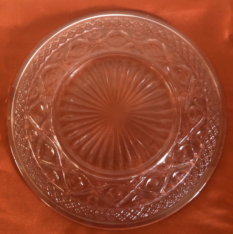 Imperial Glass Co., Cape Cod Pattern, Salad Plate (also as Snack or ...