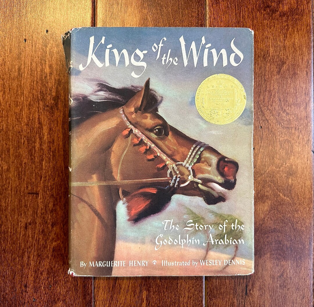 Vintage 1950 King of the Wind Hardcover Book by Marguerite Henry Wesley ...
