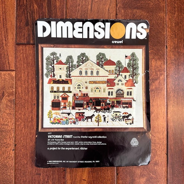 Crewel Embroidery Kits Vintage - Etsy