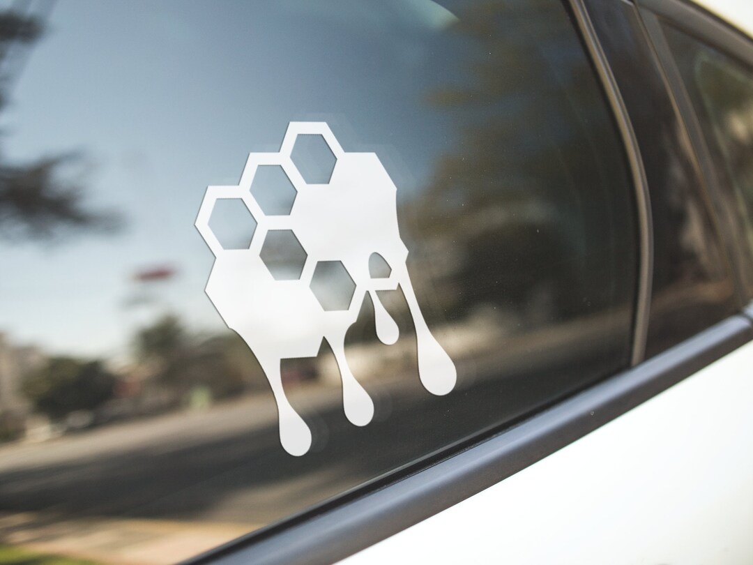 Honeycomb Sticker Decal / Beekeeper Beekeeping / Laptop - Etsy