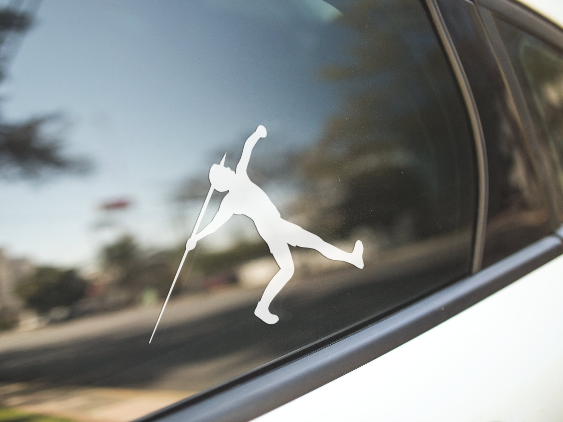 Javelin Decal / Javelin Sticker / Javelin Throw / Track and - Etsy