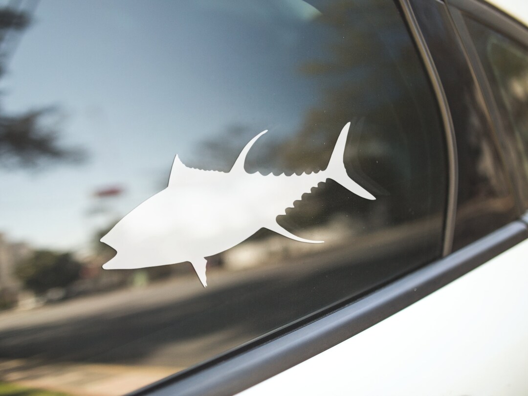 Tuna Decal / Tuna Sticker / Tuna Fisher / Tuna Fishing / Car Decal ...