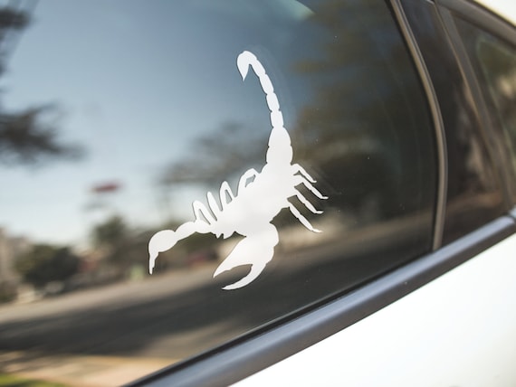 Scorpion Decal / Scorpio Decal / Scorpion Sticker / Scorpio | Etsy