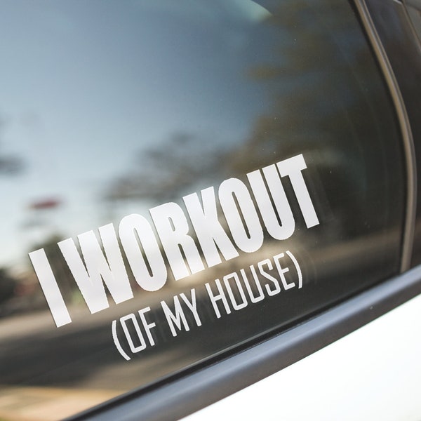 Workout Sticker - Etsy
