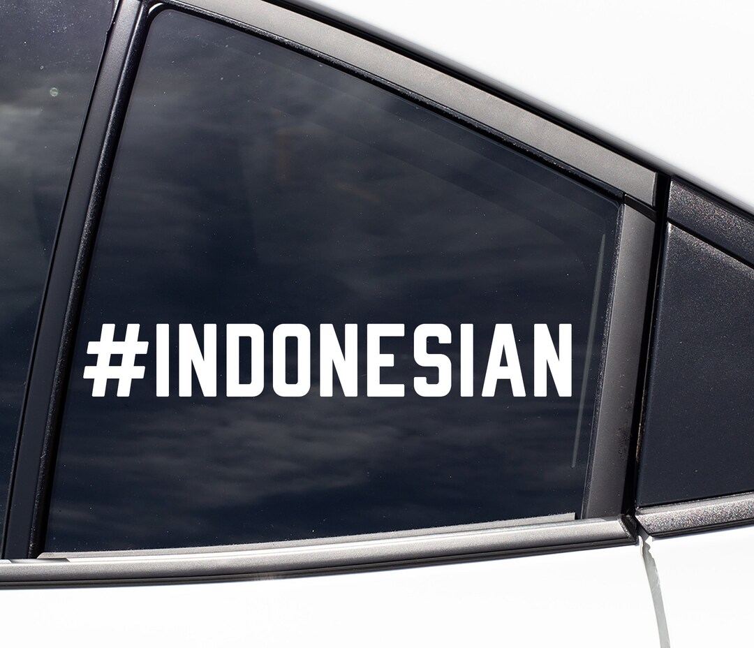 Indonesia Indonesian Decal Sticker / Car Laptop Tumbler Window Decal ...