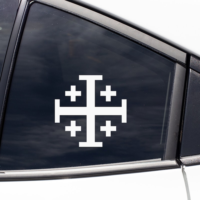 Cross Decal - Etsy