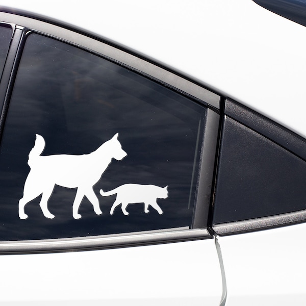 Car Window Dog Decal - Etsy