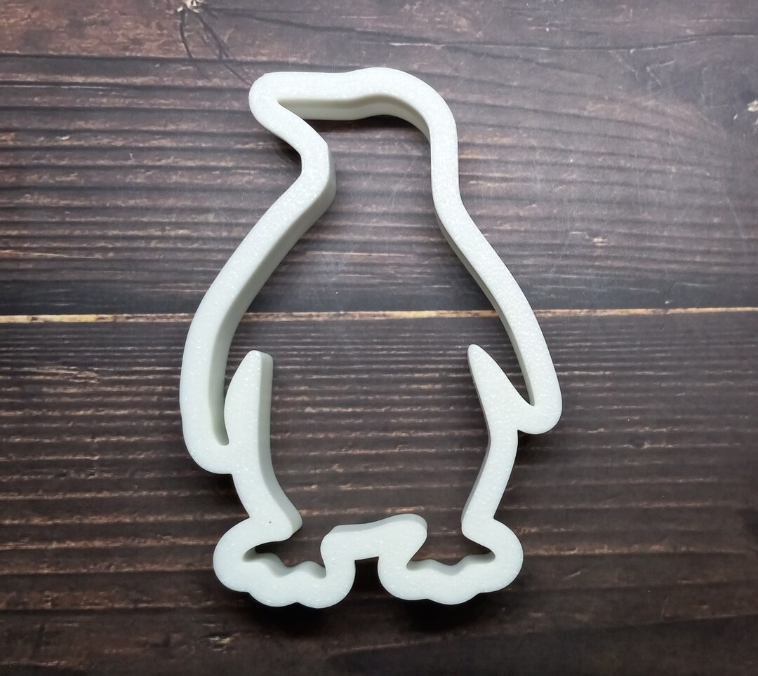 Penguin Cookie Cutter - Penguin Shape Cookie - Penguin Fondant Cutter ...