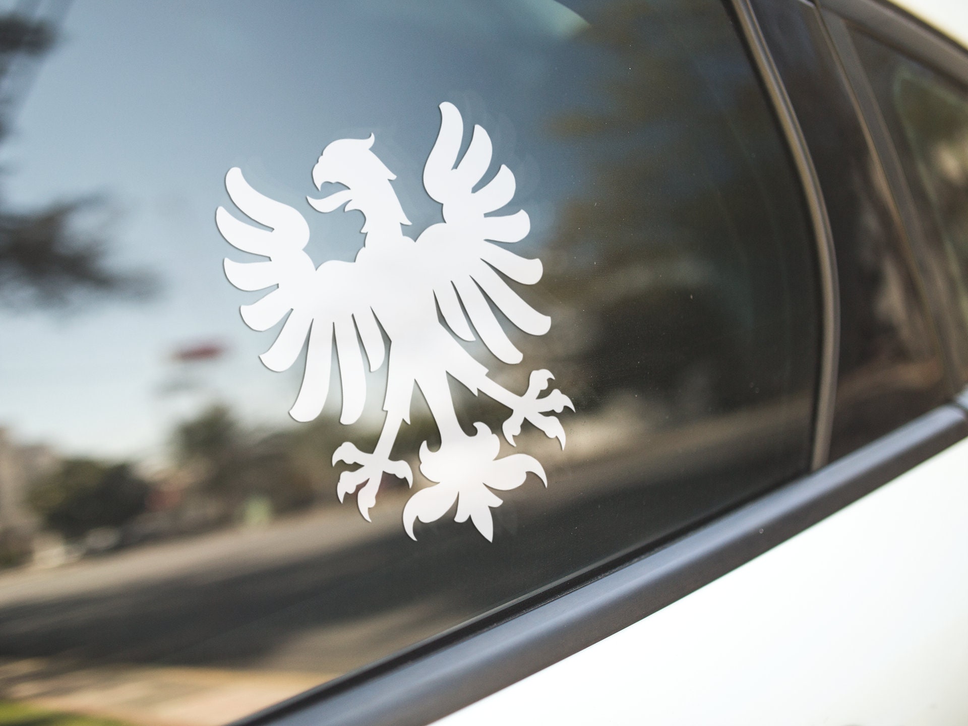 Polish Poland Crest Coat of Arms Decal Sticker / Car Decal / | Etsy