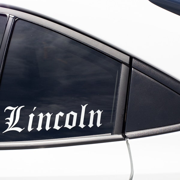 Lincoln Decal - Etsy