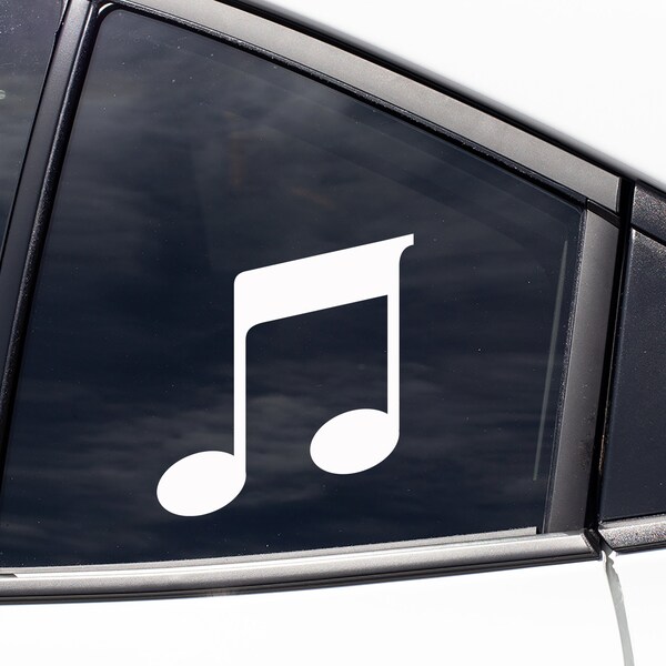 Music Notes Decal - Etsy