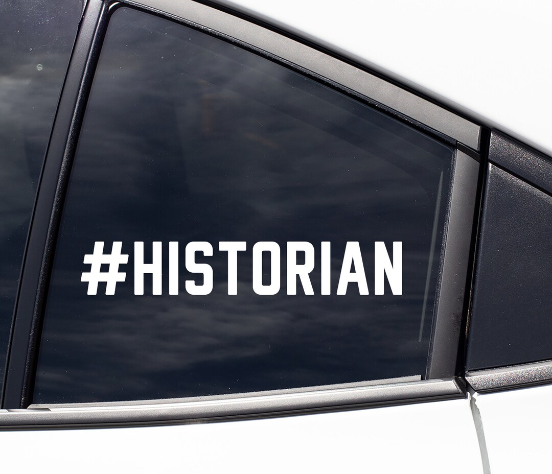 Historian History Decal Sticker / Car Decal / Laptop Decal / Tumbler ...