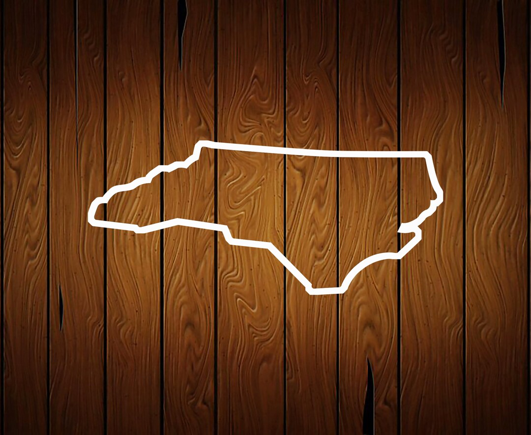 North Carolina Cookie Cutter - North Carolina Shape Cookie - North ...