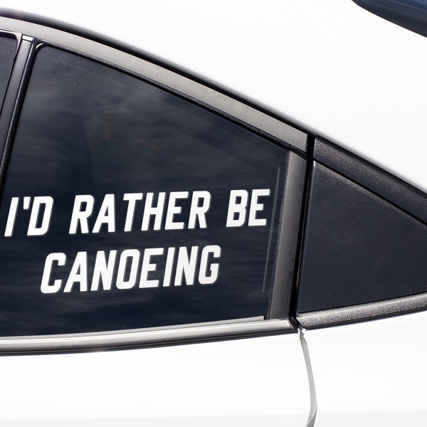 Canoe Decal - Etsy