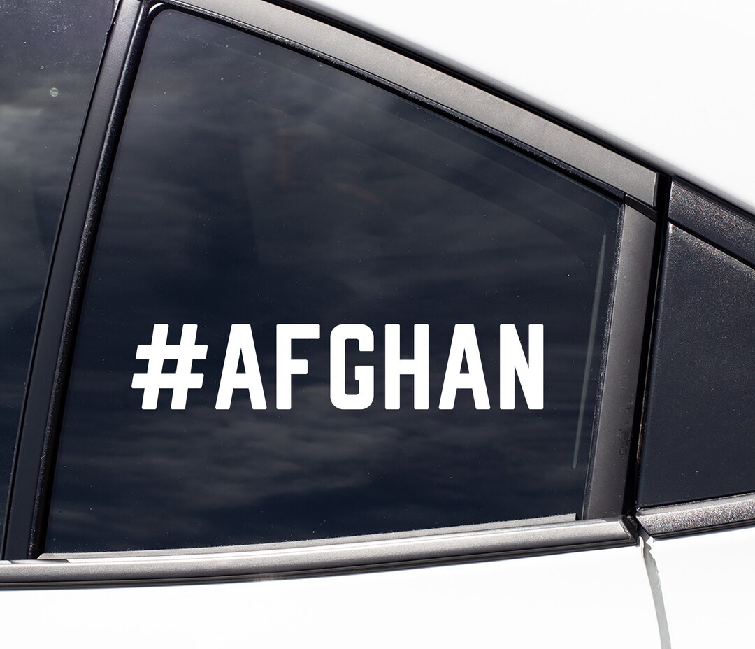Afghan Afghani Afghanistan Decal Sticker / Car Laptop Tumbler Decal ...