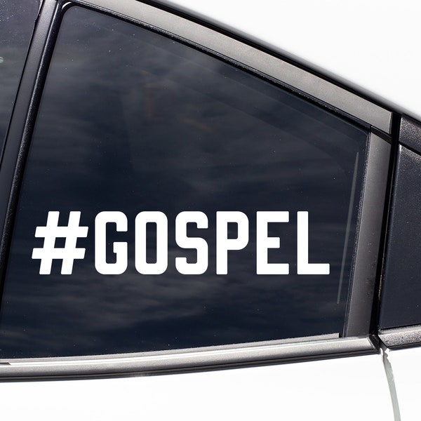Gospel Bumper Sticker - Etsy