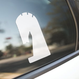 Knight Chess Piece / Chess Decal / Chess Sticker / Chess Gift / Car ...