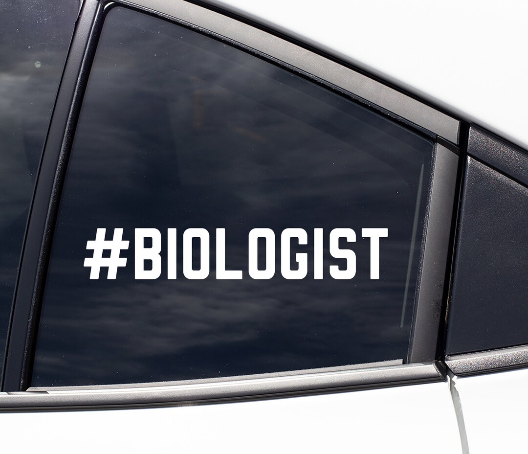 Biologist Biology Decal Sticker / Car Decal / Laptop Decal / Tumbler ...