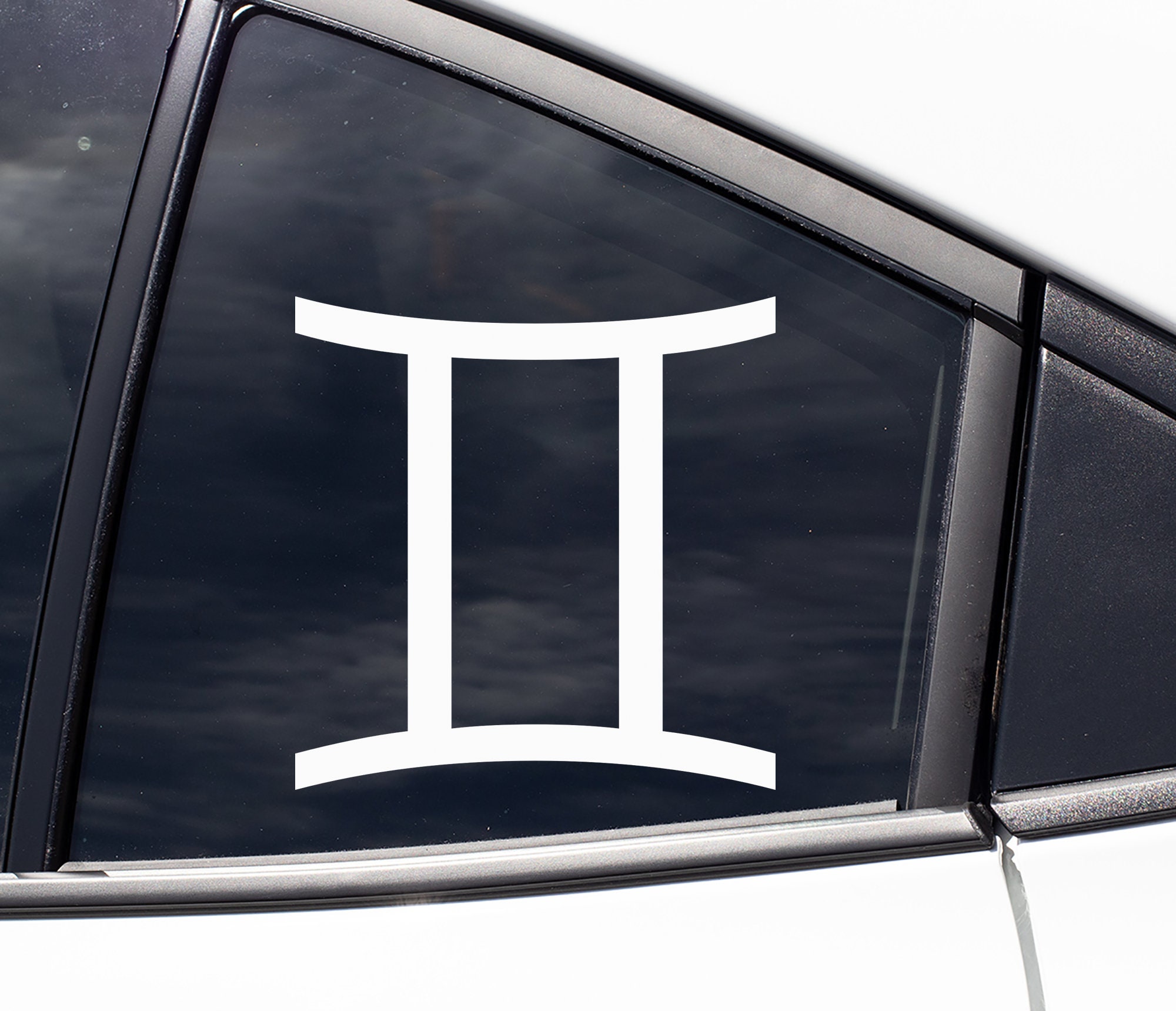 Gemini Zodiac Sign Decal Sticker / Car Decal / Laptop Decal / - Etsy